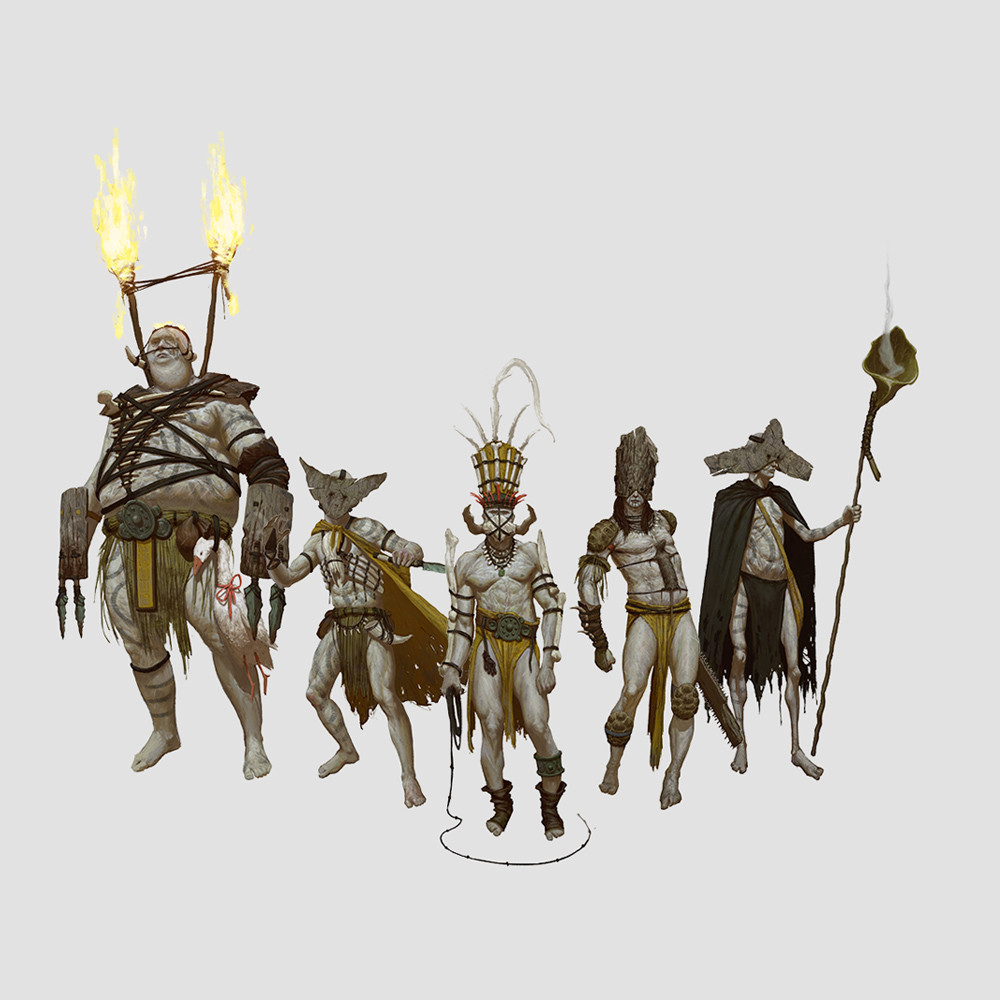 ArtStation - Ancient Civilizations: Lost & Found - Character Design