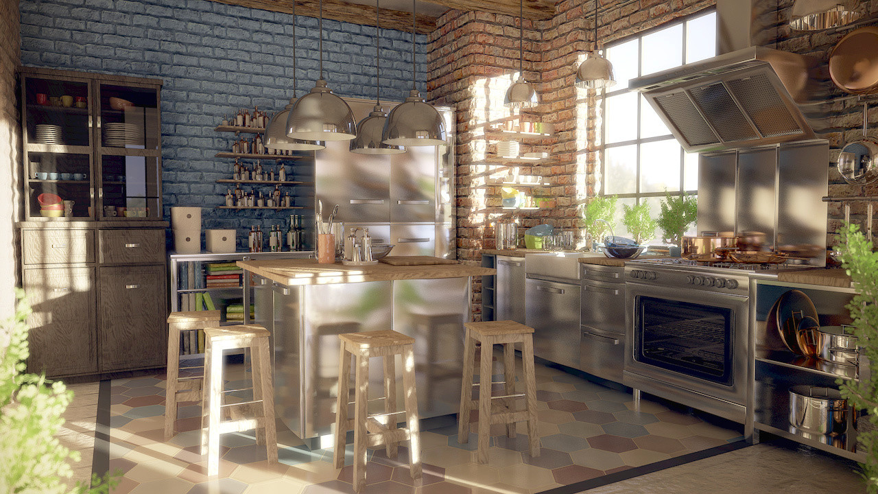 ArtStation - Interiors Speed Modeling