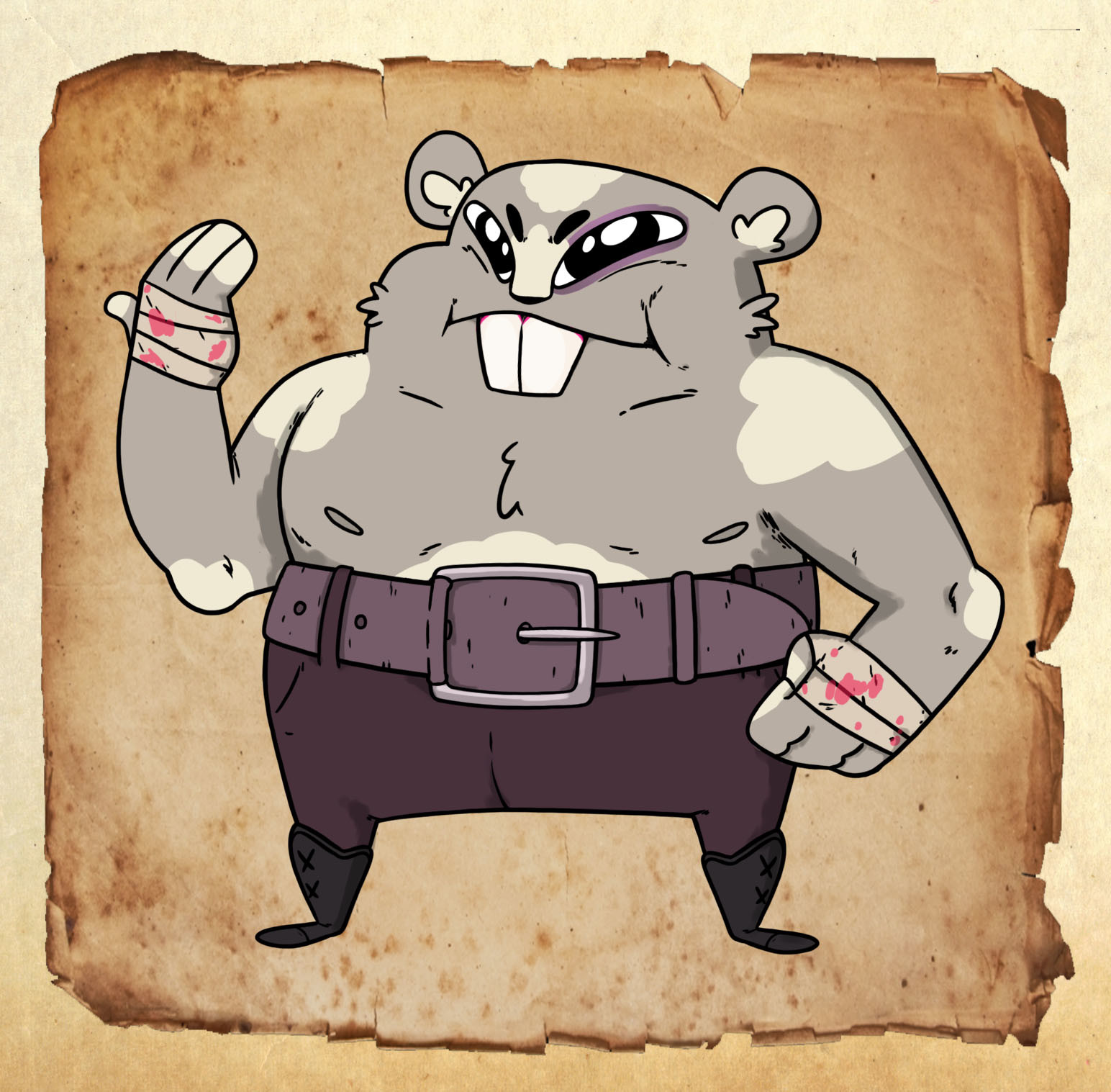 ArtStation - Armello Fan Art Character Kraftig