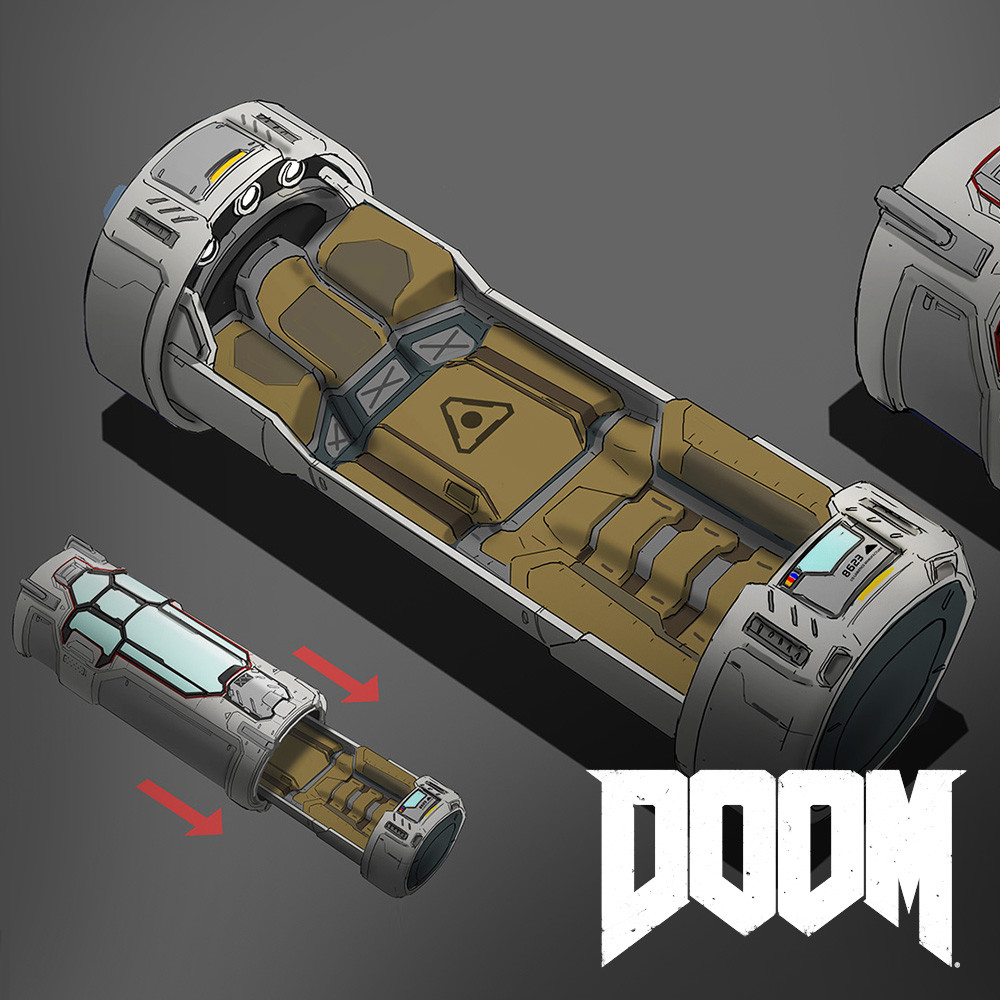 ArtStation - DOOM - Misc Props