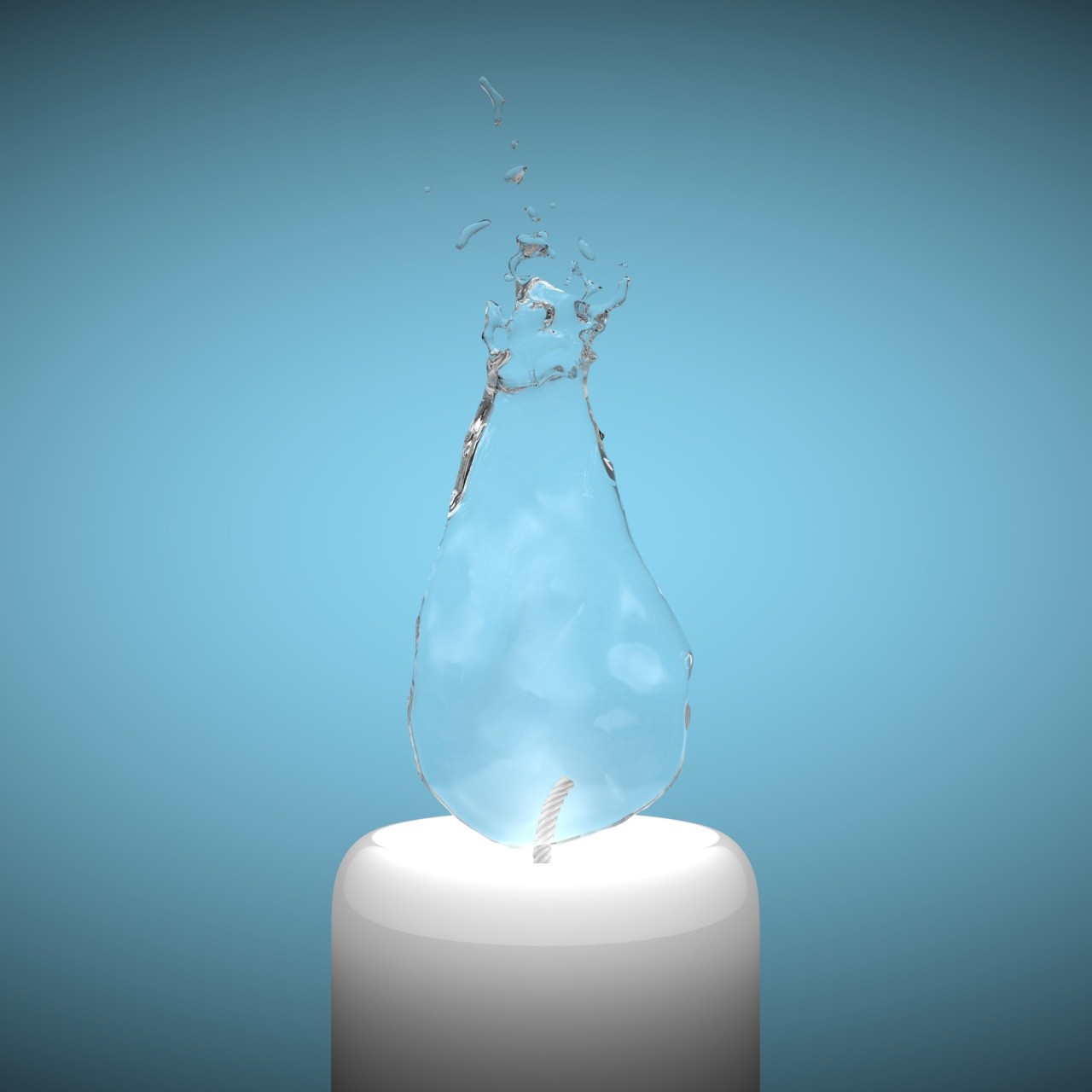 Greg Hughes - Liquid flame