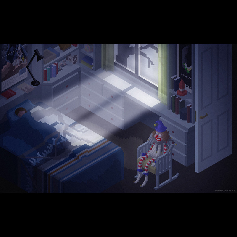 ArtStation - Poltergeist - bedroom