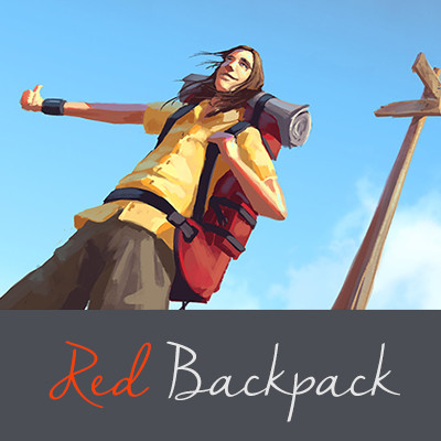 ArtStation - The Red Backpack
