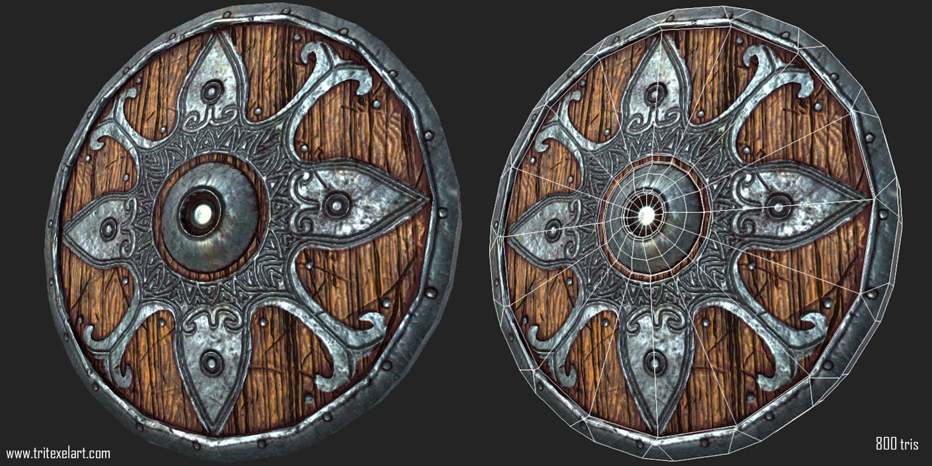 ArtStation - War Torn Shield Collection Part 1