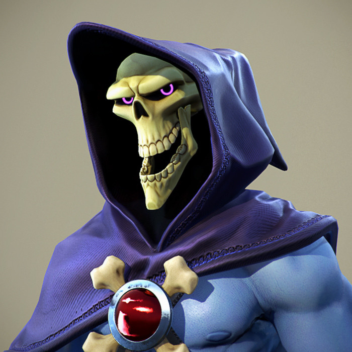 ArtStation - Skeletor - Fan Art: Real-time
