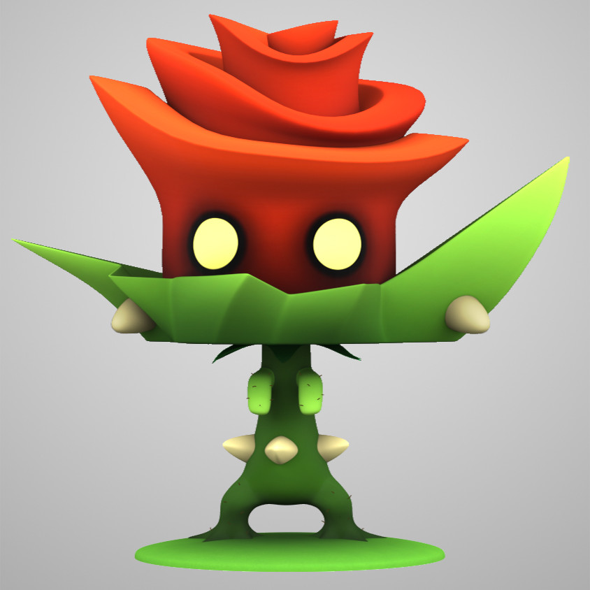 ArtStation - Fan art Evil Rose