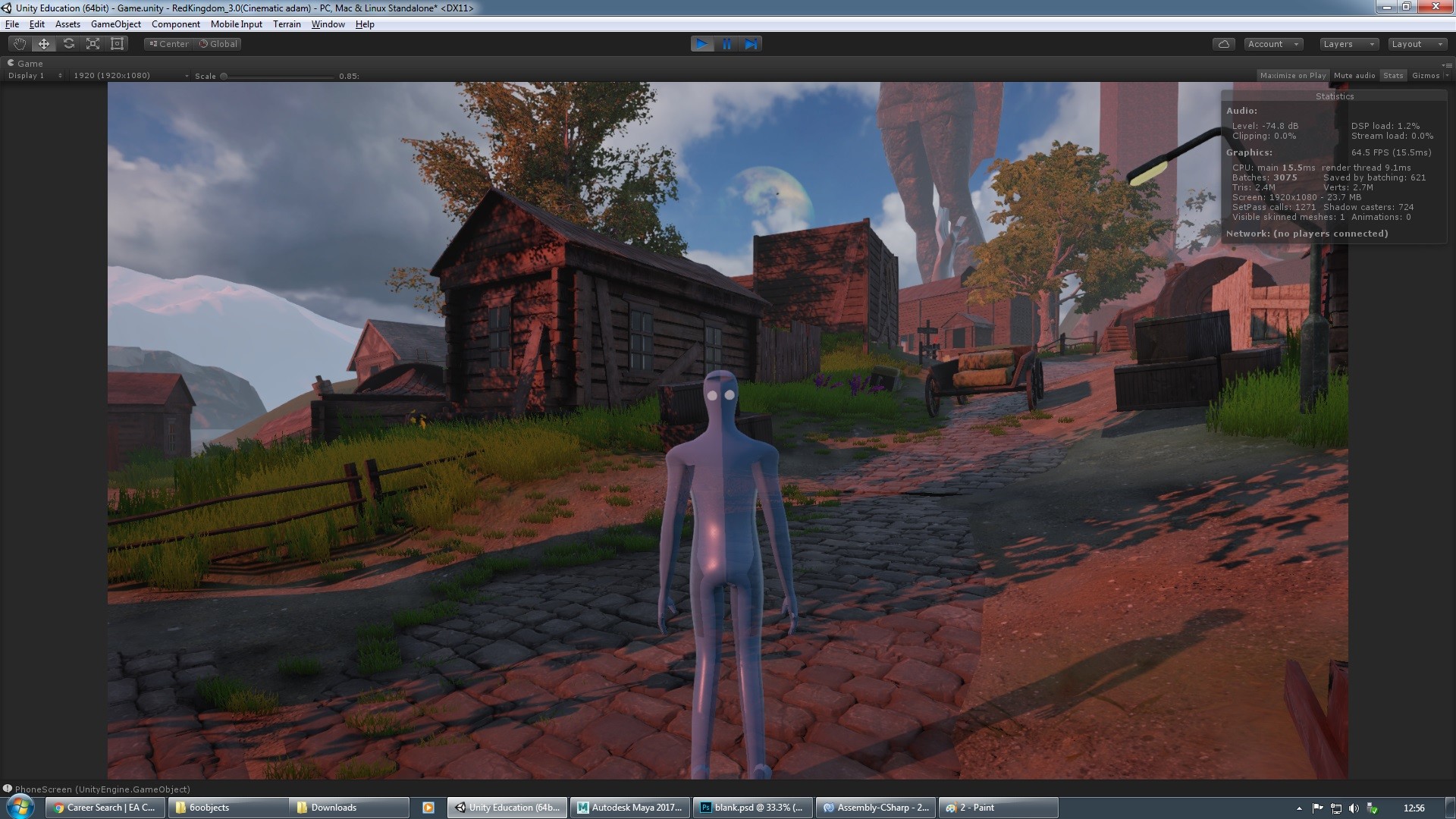 ArtStation - Third year project progression