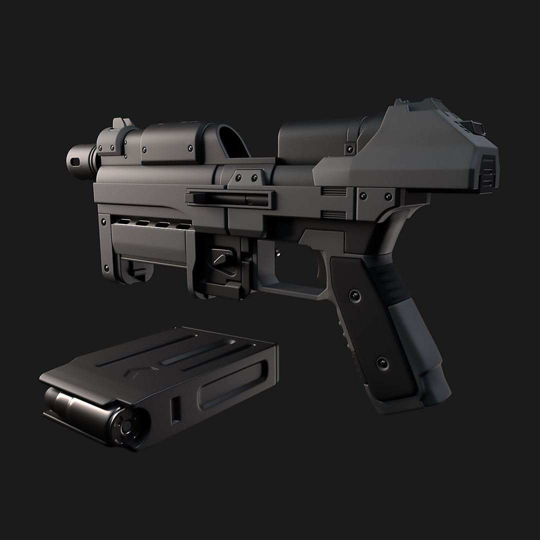 ArtStation - M2K4 Enforcer Highpoly