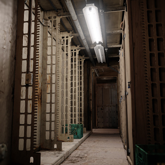 ArtStation - The Dingy Locker Room // UDK