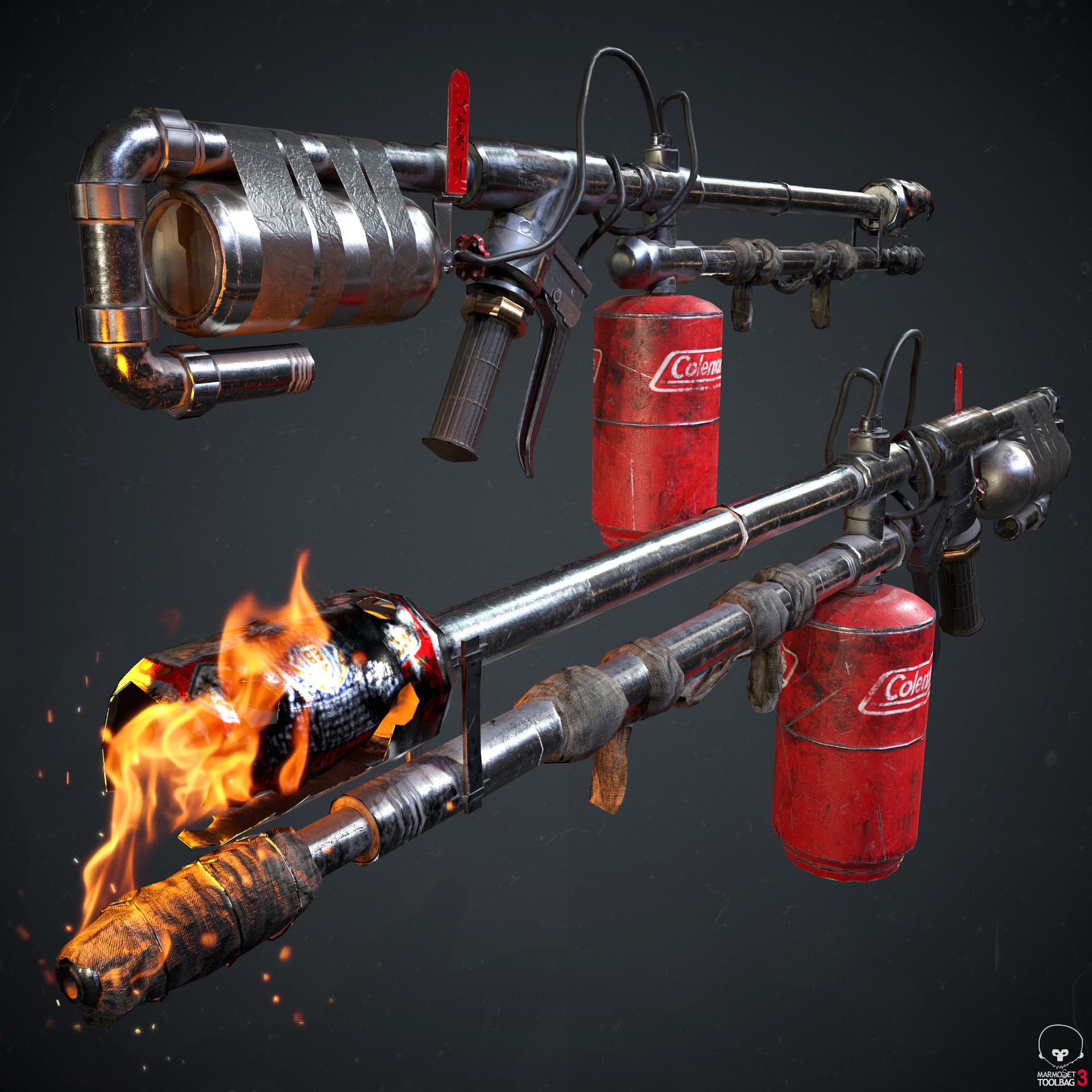 ArtStation - Flamethrower