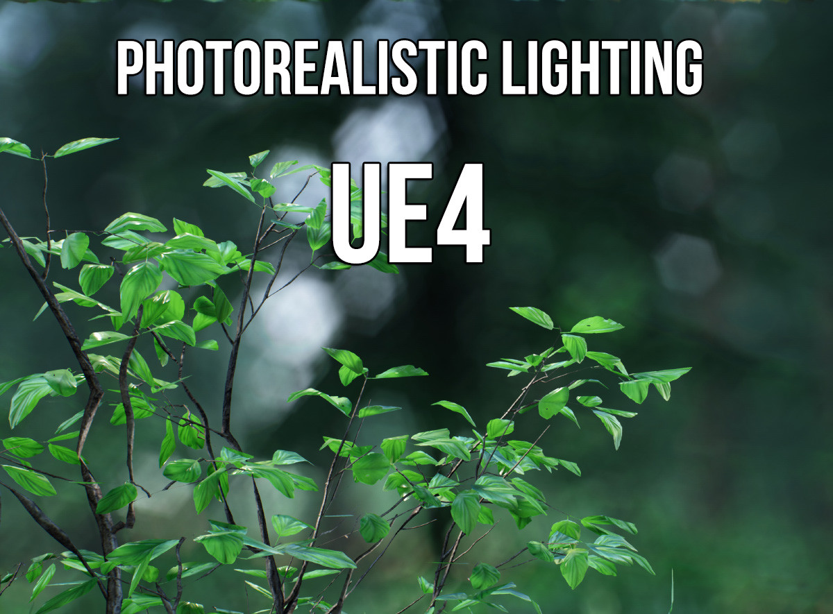 ArtStation - Lit Up The Forest - UE4 Lighting