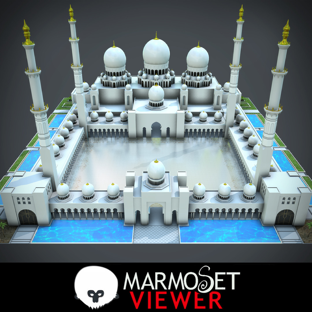 ArtStation - GRAND MOSQUE SHEIKH ZAYED