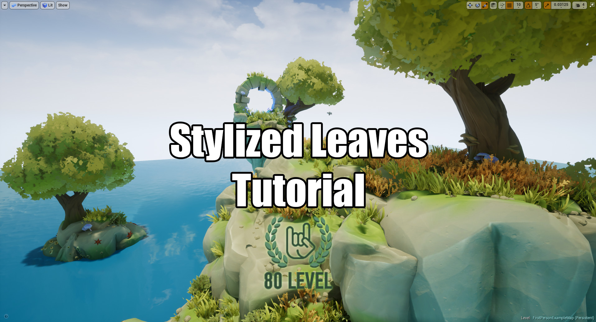 ArtStation - Stylized Leaves Tutorial