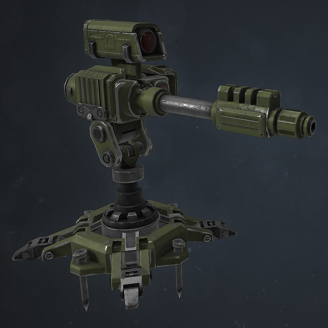 ArtStation - Turret