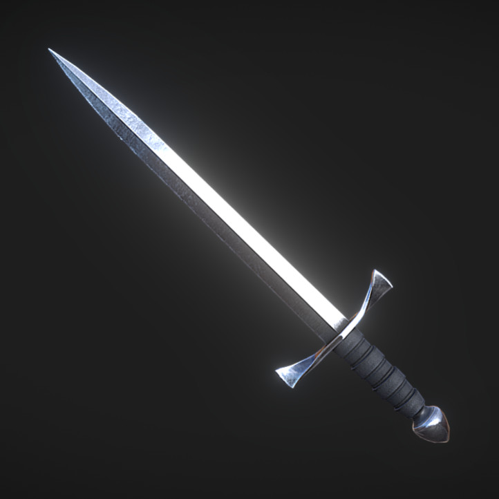ArtStation - Sword Hilt Dagger