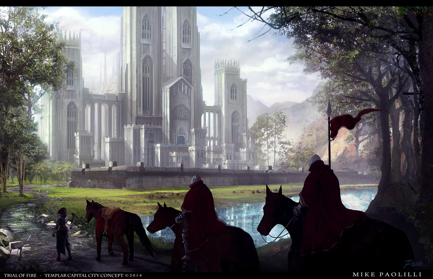 ArtStation - Templar Capital City