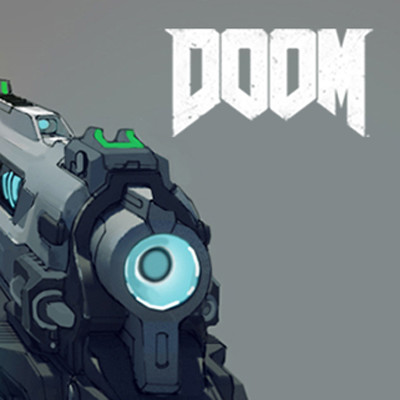 ArtStation - Doom Pistol