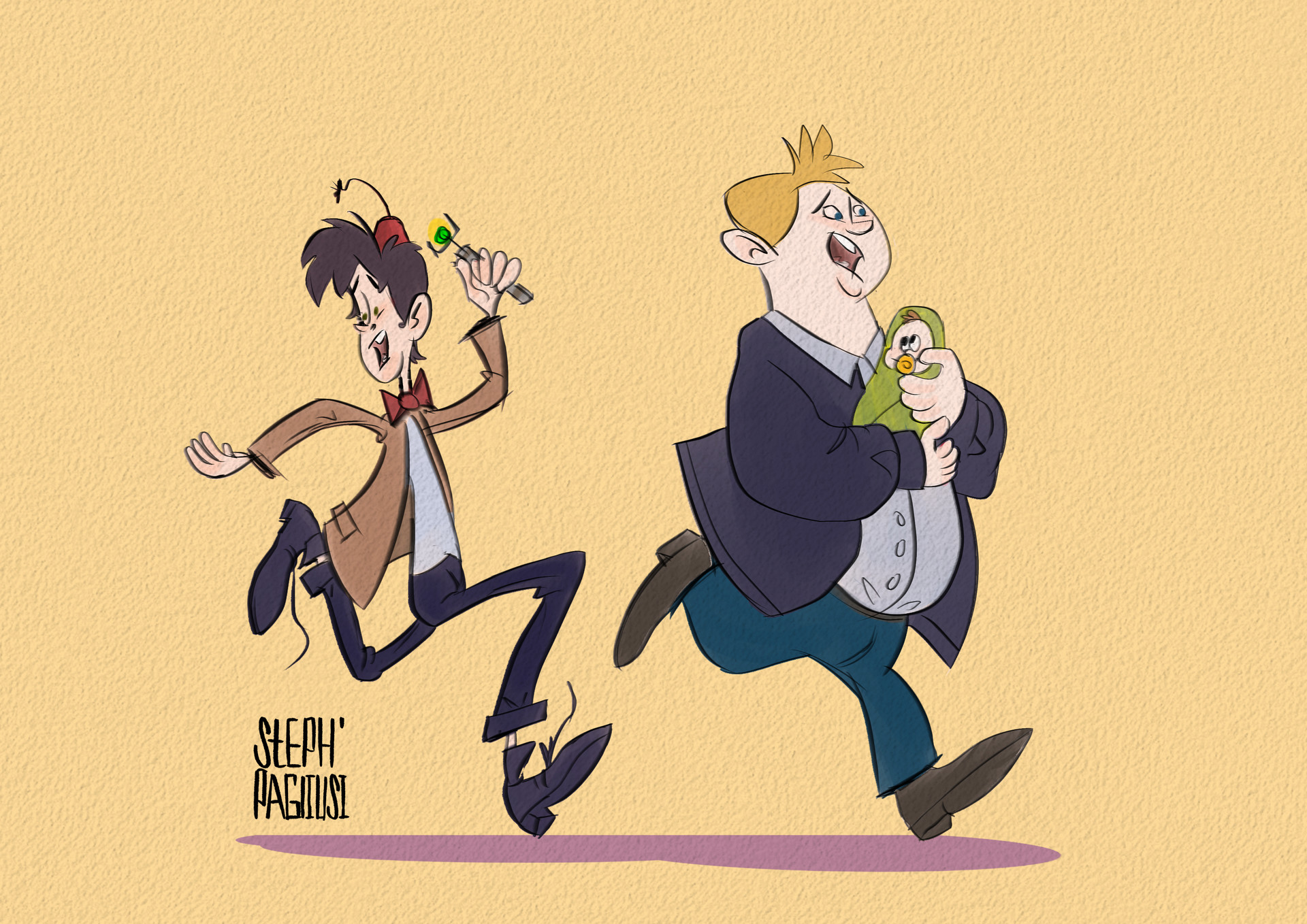 ArtStation - The (11th) Doctor and Craig's Show!