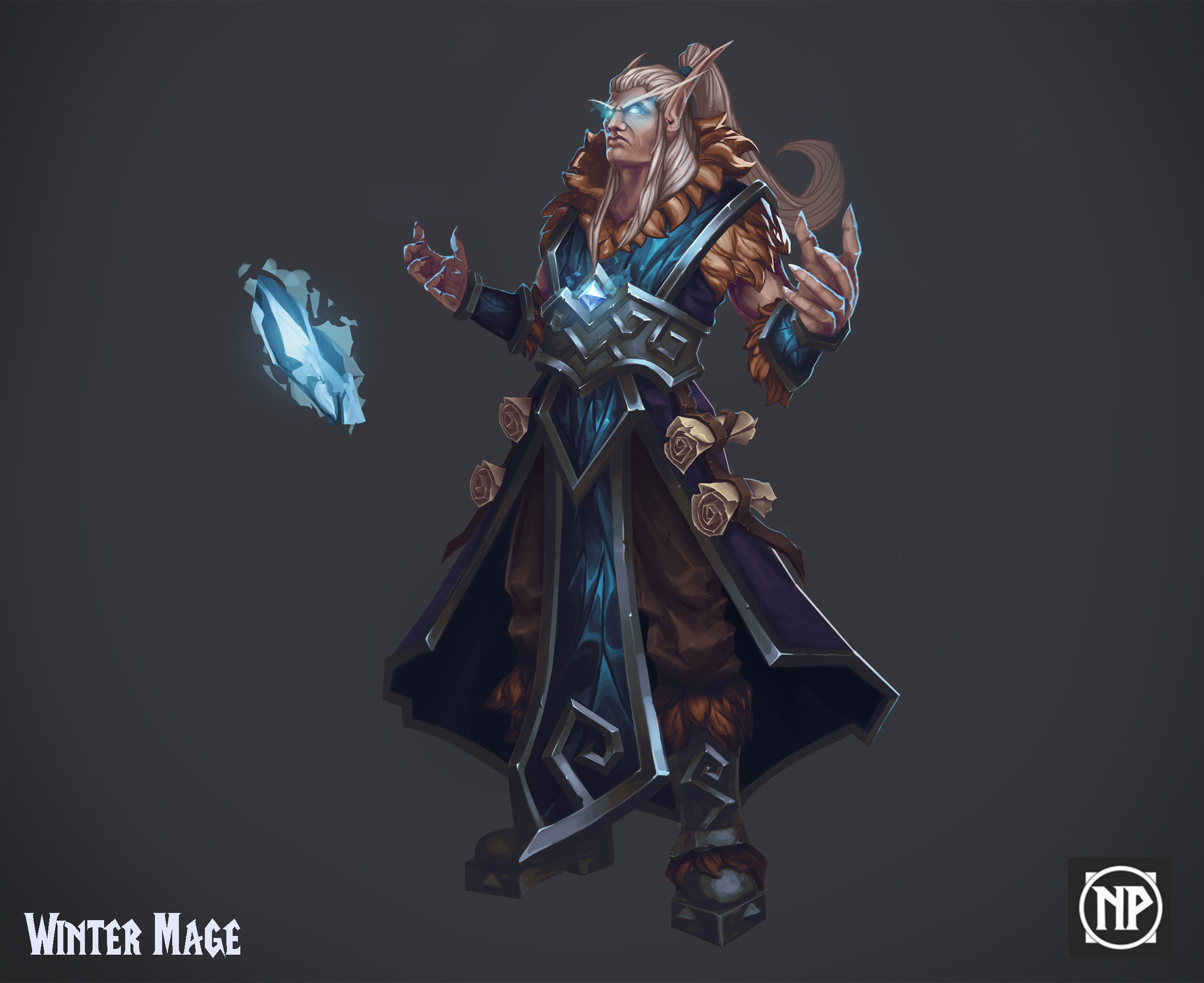 ArtStation - Winter Mage Concept