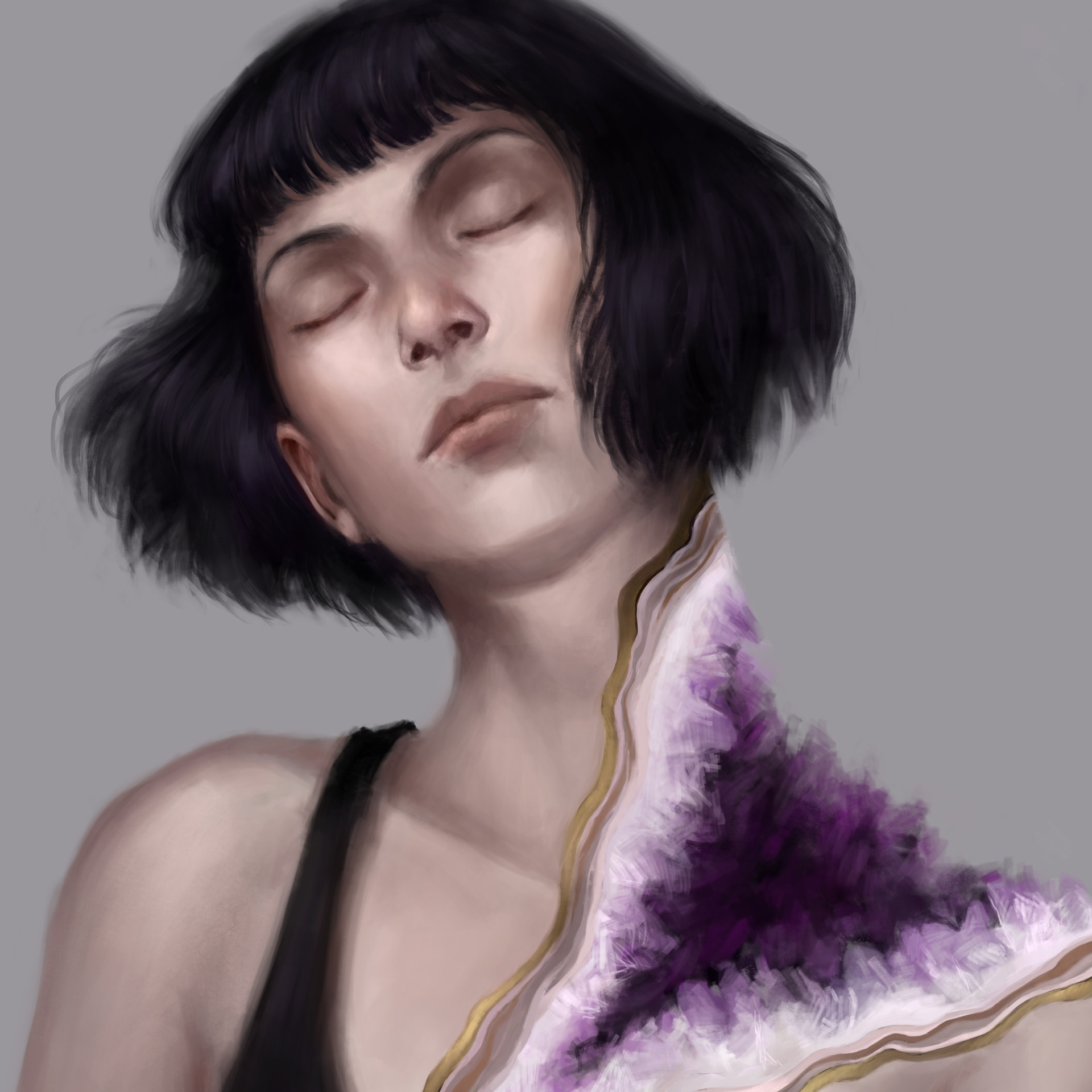 ArtStation - Geode girl