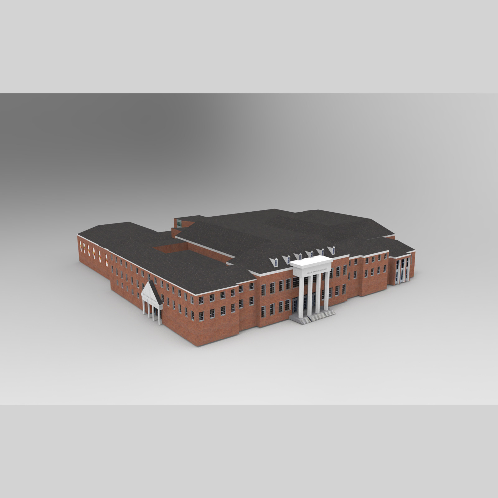 ArtStation - Stamp Student Union UMD - model for Unity 3d