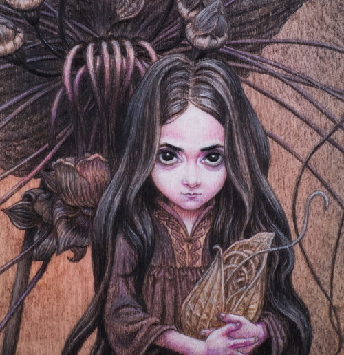 ArtStation - Tacca chantrieri (black bat flower)