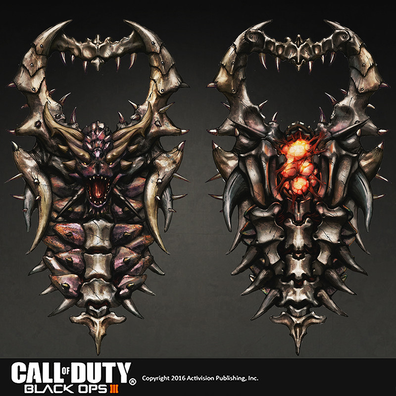 ArtStation - Call Of Duty Black Ops 3 zombie mode weapon concept art.