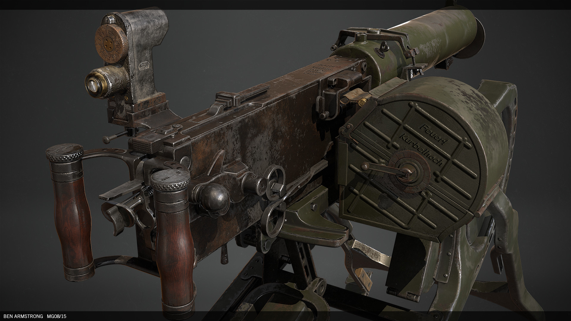 ArtStation - Worn MG08-15