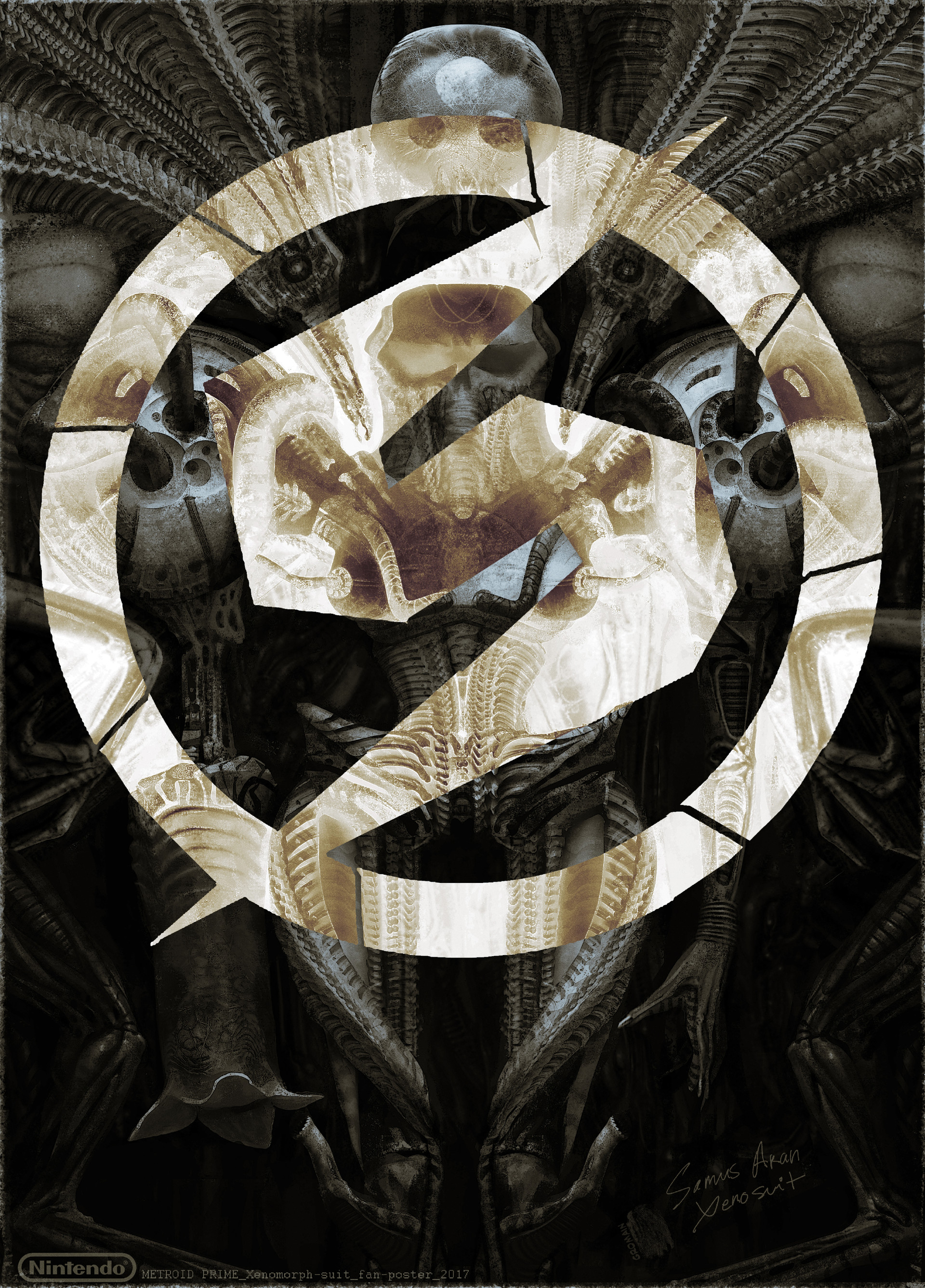 ArtStation - METROID PRIME - Xenomorph Suit