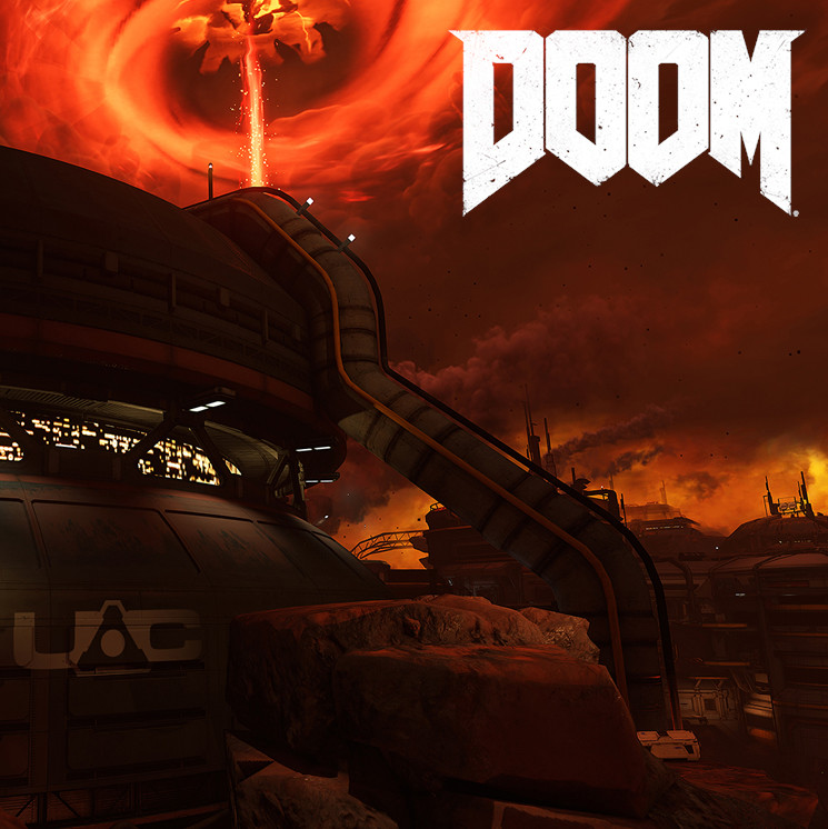 ArtStation - Doom: Cooling Tower