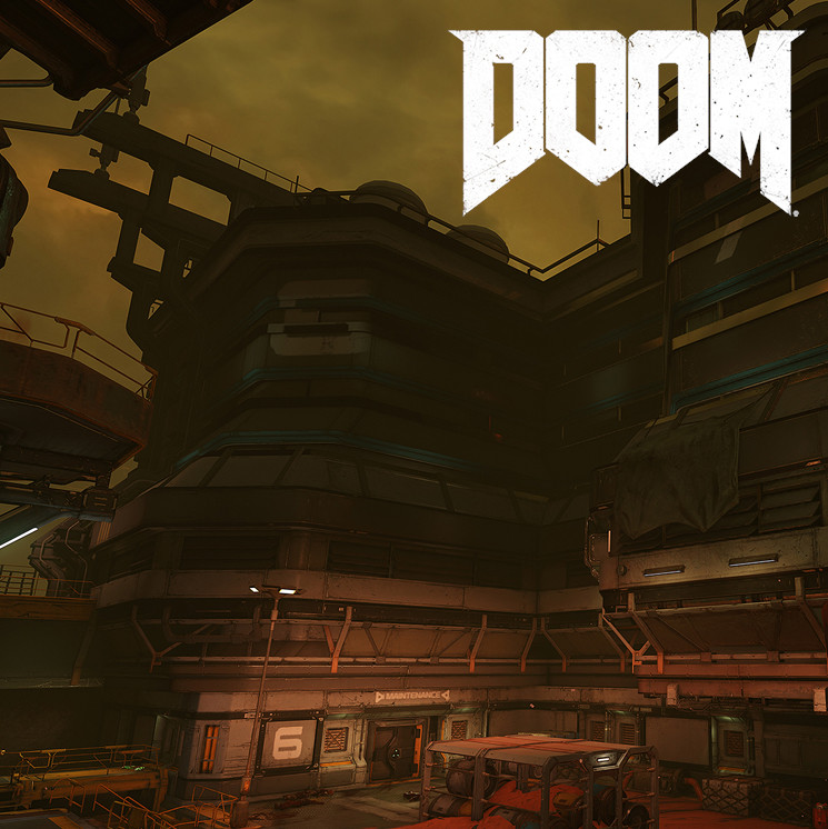 ArtStation - Doom: Surface Facade