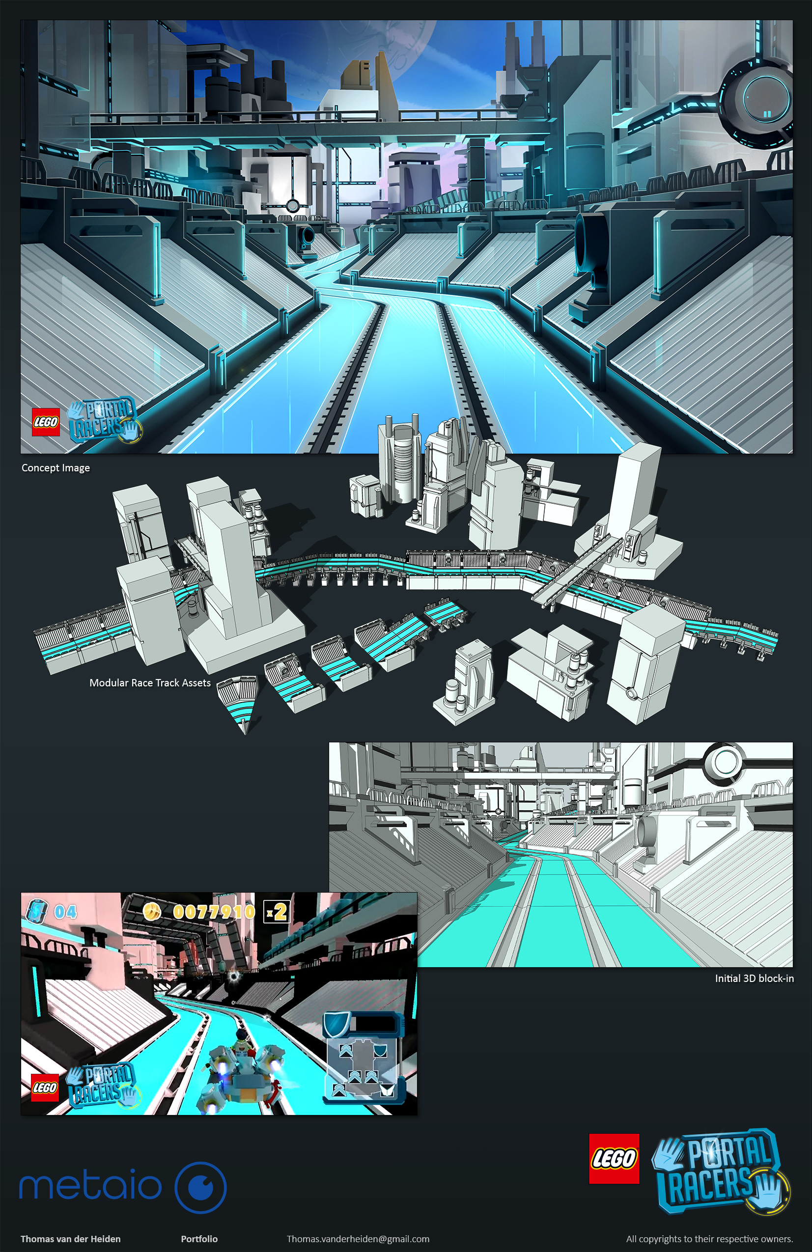 ArtStation - LEGO Portal Racers - Concept Art
