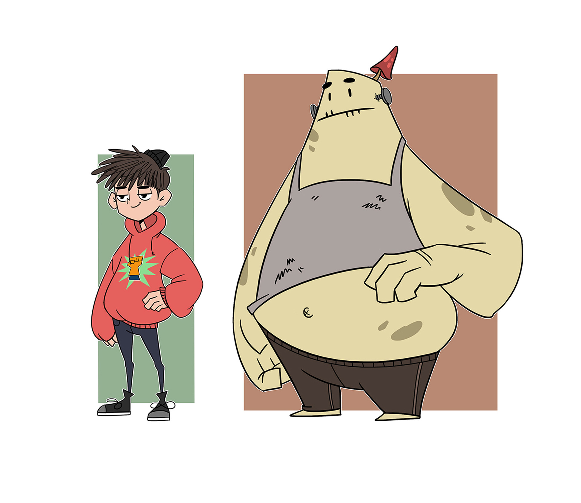 ArtStation - Lazy monster BLEU