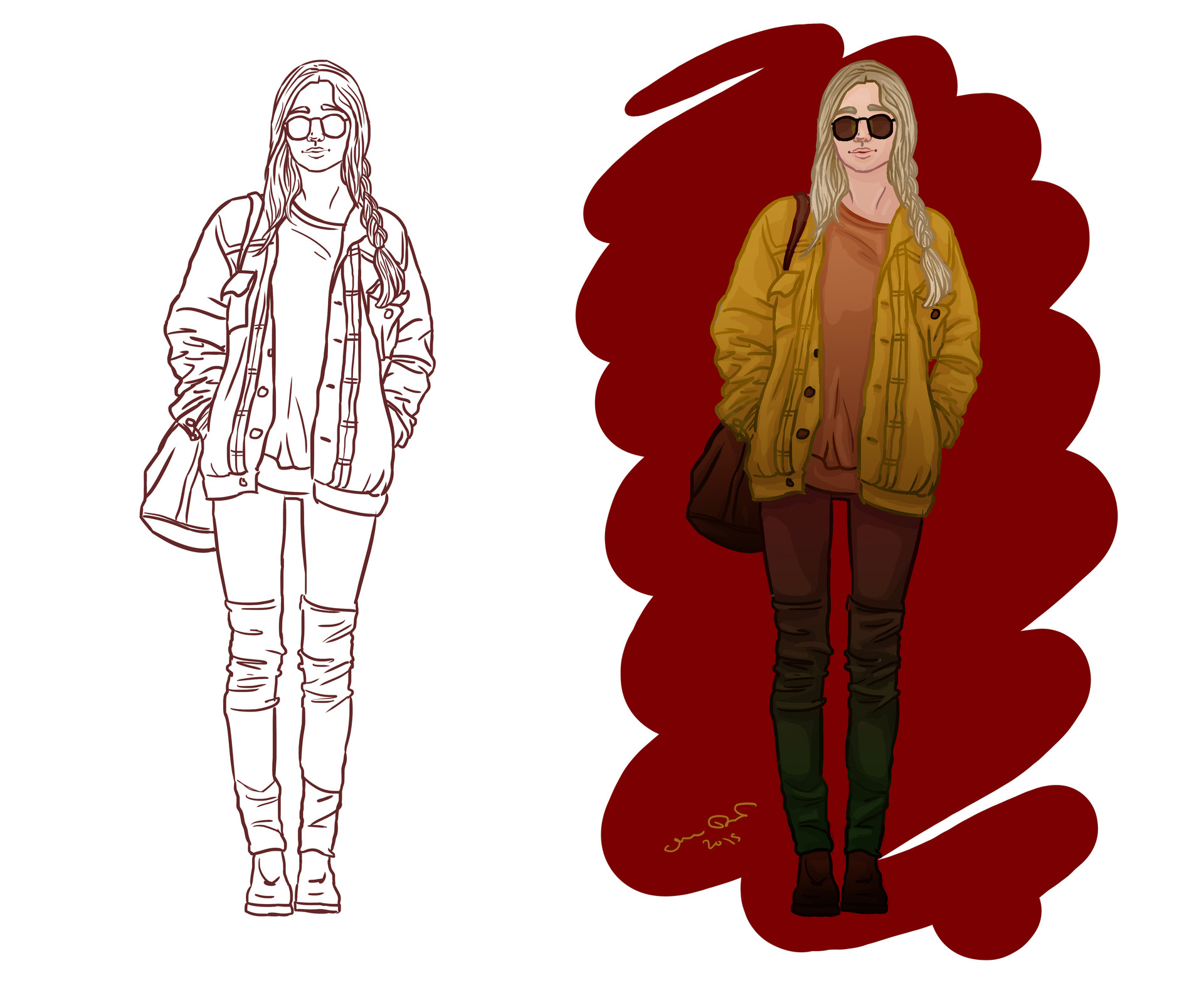 ArtStation - Dem Girls