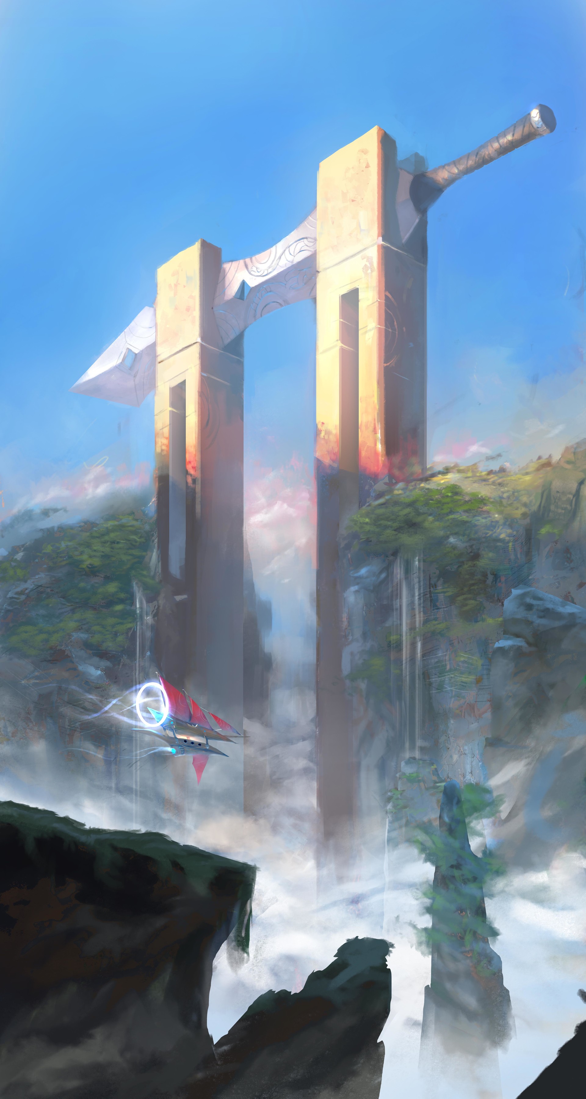 ArtStation - Over The Gate
