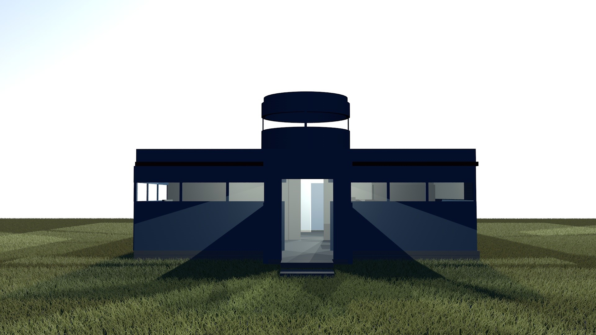 ArtStation - 3D Blocked out Low Poly House Design Floor plan