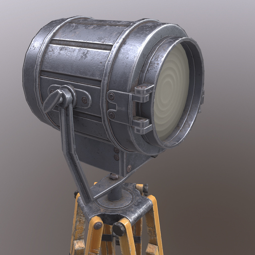 ArtStation - Vintage spotlight