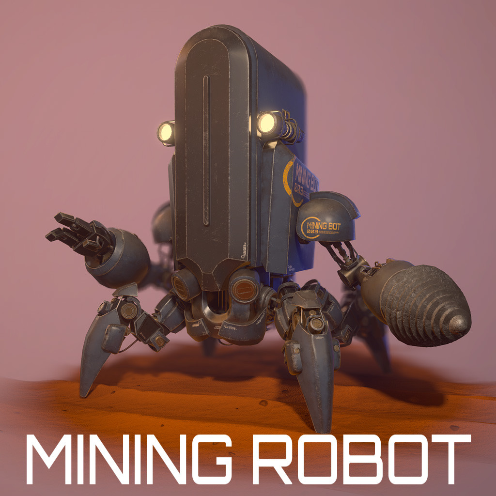 ArtStation - Mining Robot