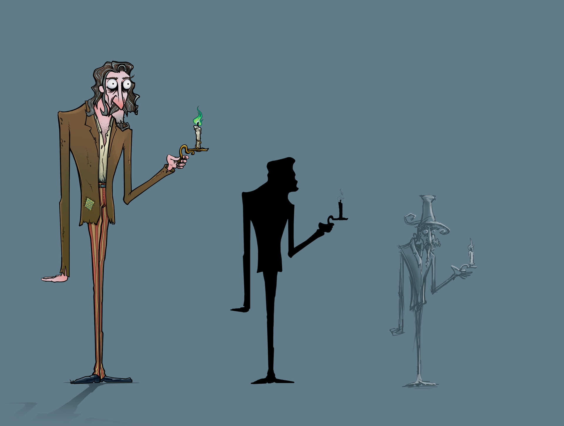 ArtStation - Spooky cult game