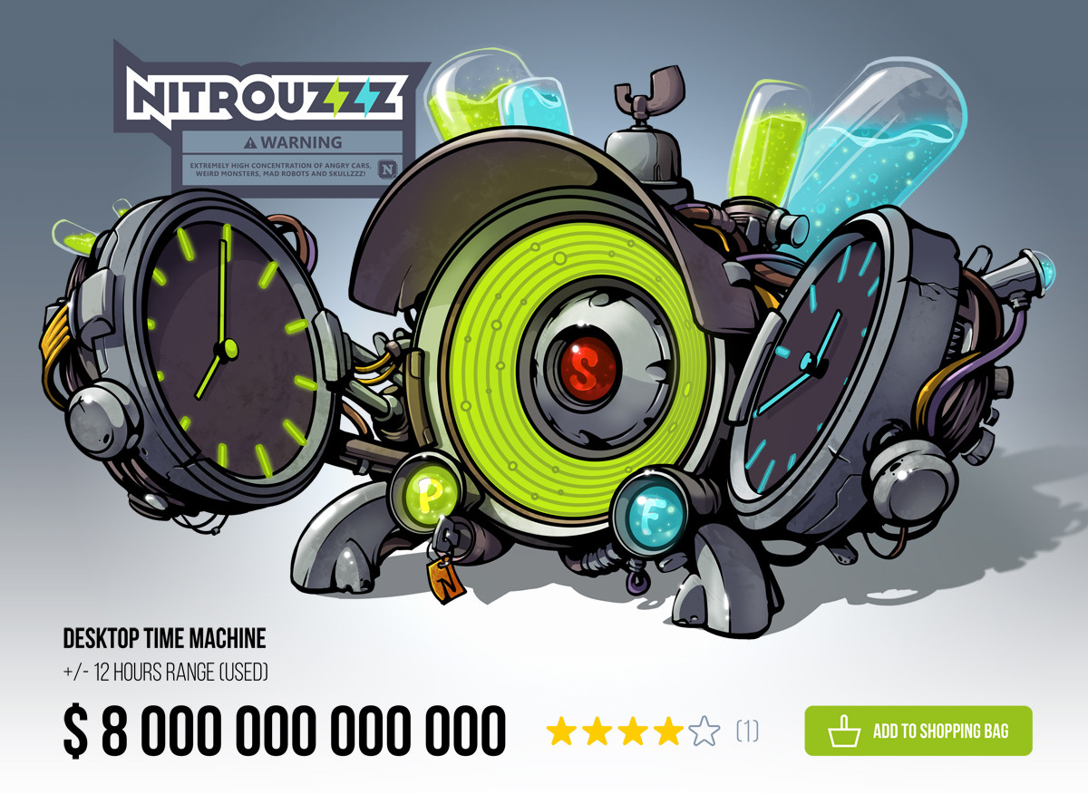 ArtStation - Desktop Time Machine for sale!