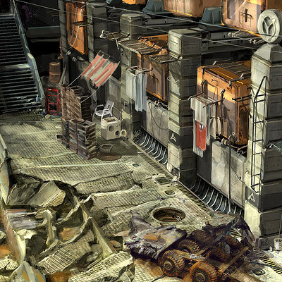 ArtStation - Killzone-Early-Environment-Concept