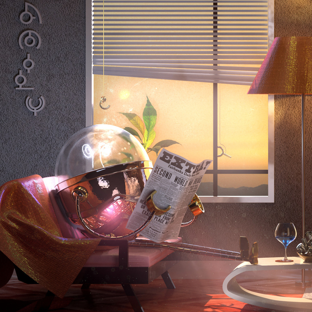 ArtStation - Robot Room