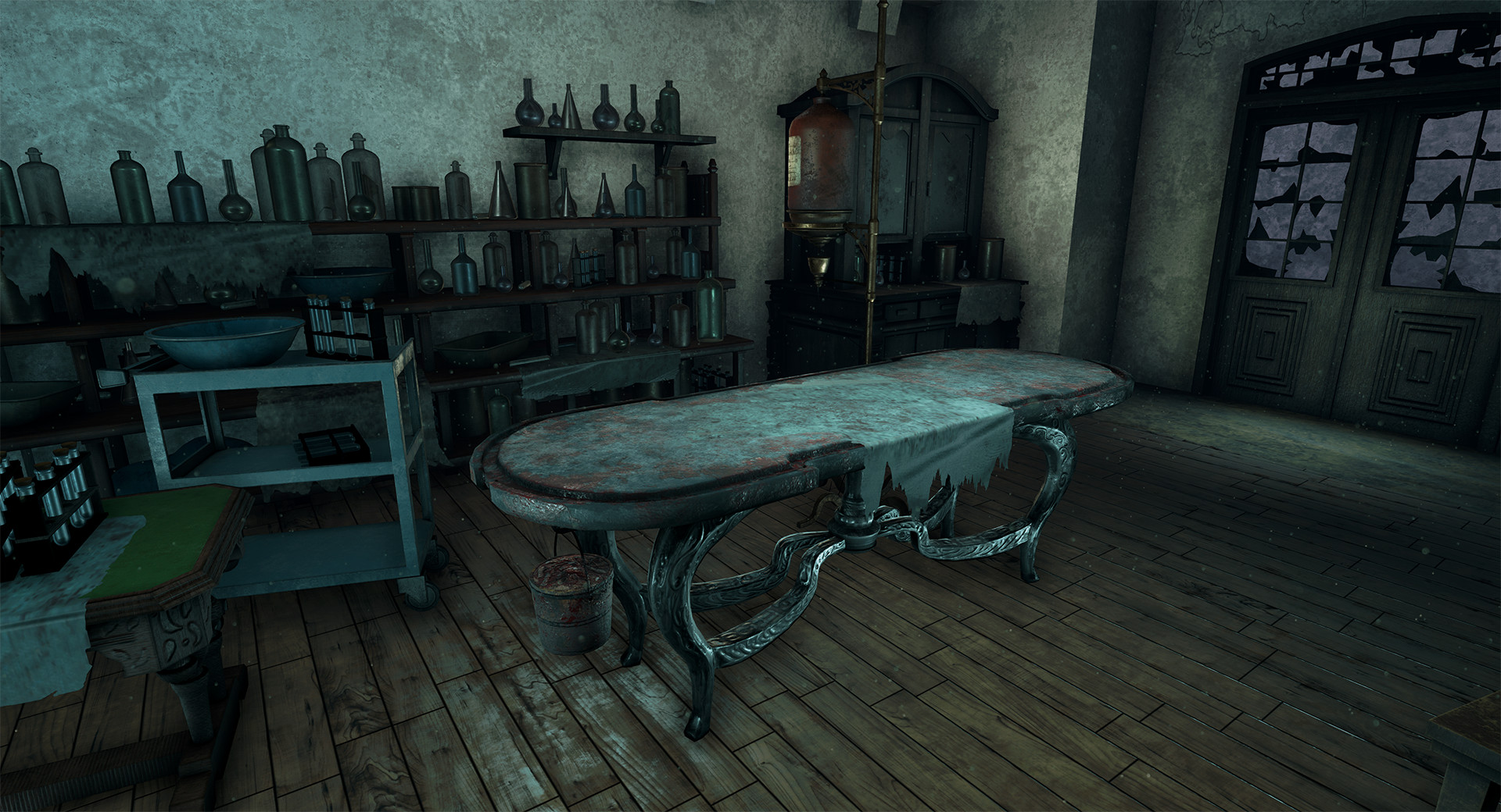 ArtStation - Bloodborne Iosefkas clinic project in Unreal Engine 4