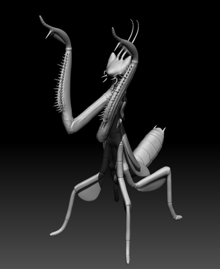 ArtStation - Orchid Mantis