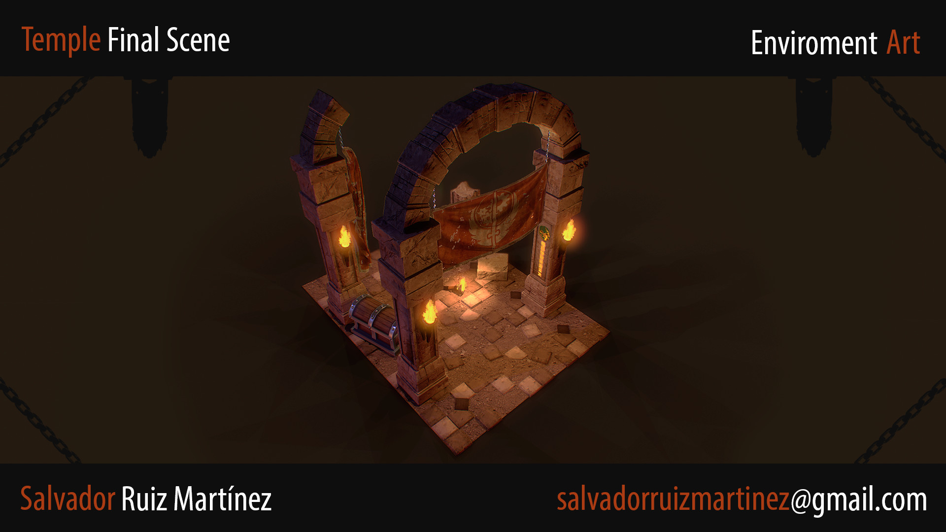 ArtStation - Temple Scene