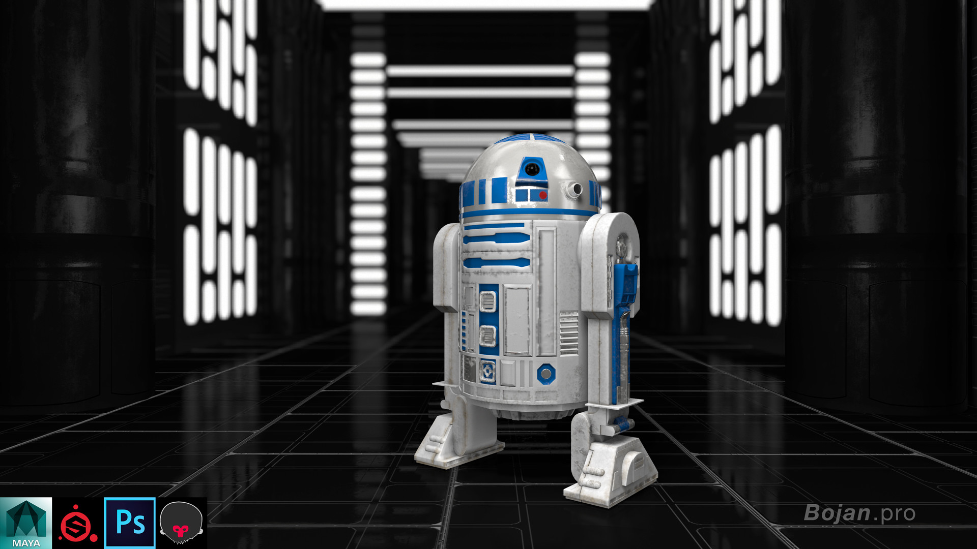 ArtStation - Star Wars - R2D2 (Toy)