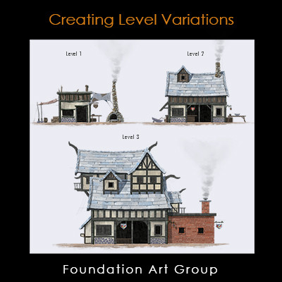 ArtStation - Demo - Creating Level Variations: Foundation Art Group