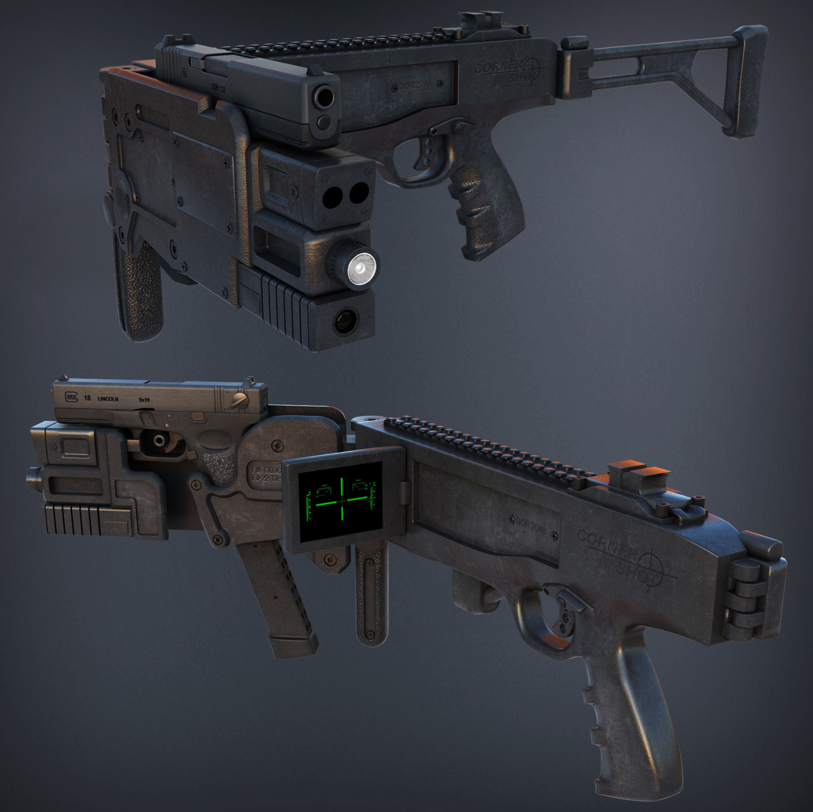 ArtStation - Weapons for CQC