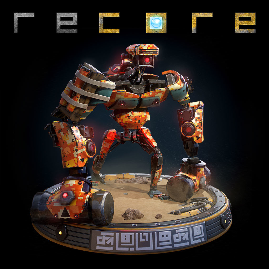 ArtStation - ReCore - Duncan - Orange Hammerfist Version