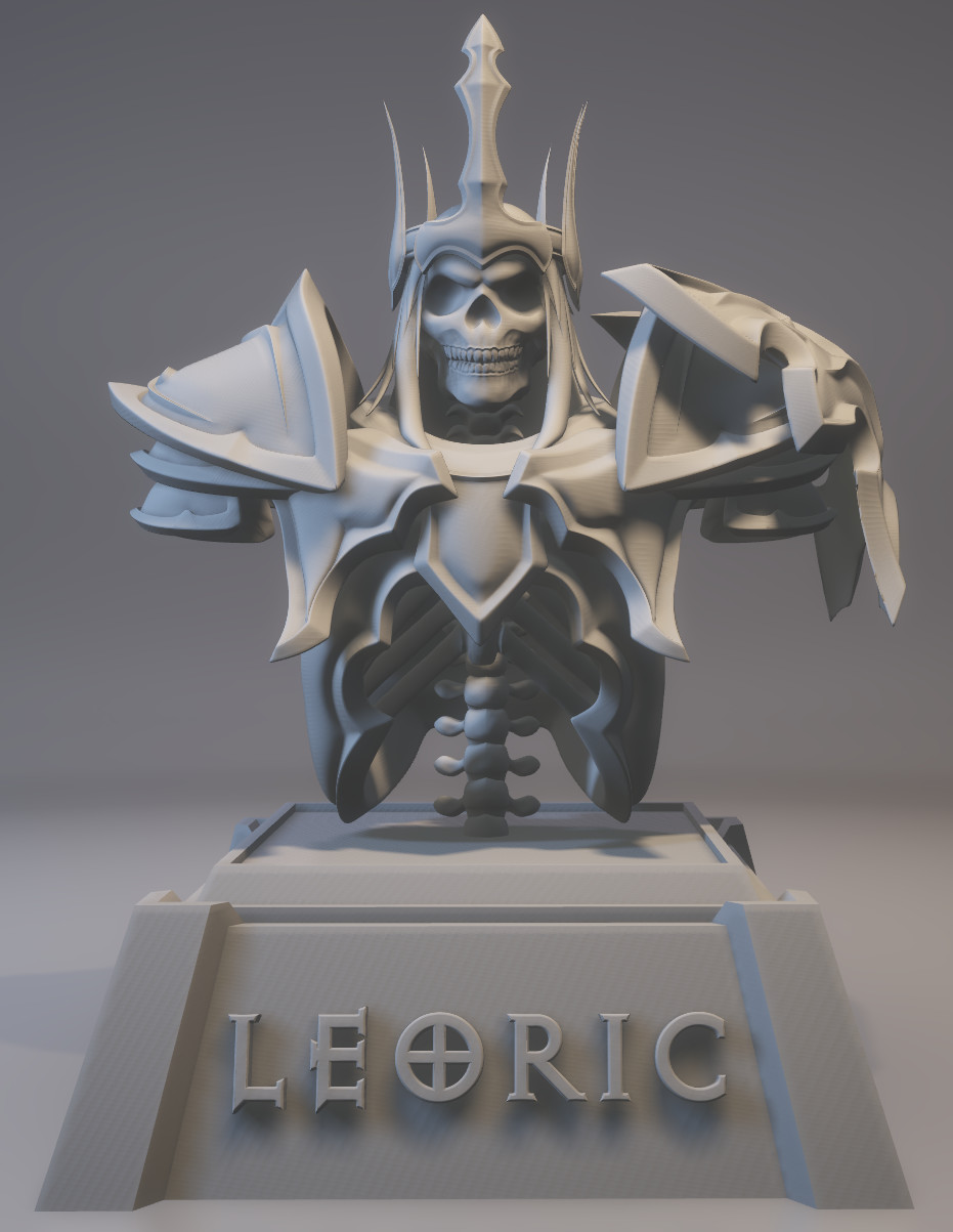 ArtStation - Diablo fan art - King Leoric (Torso ver.)